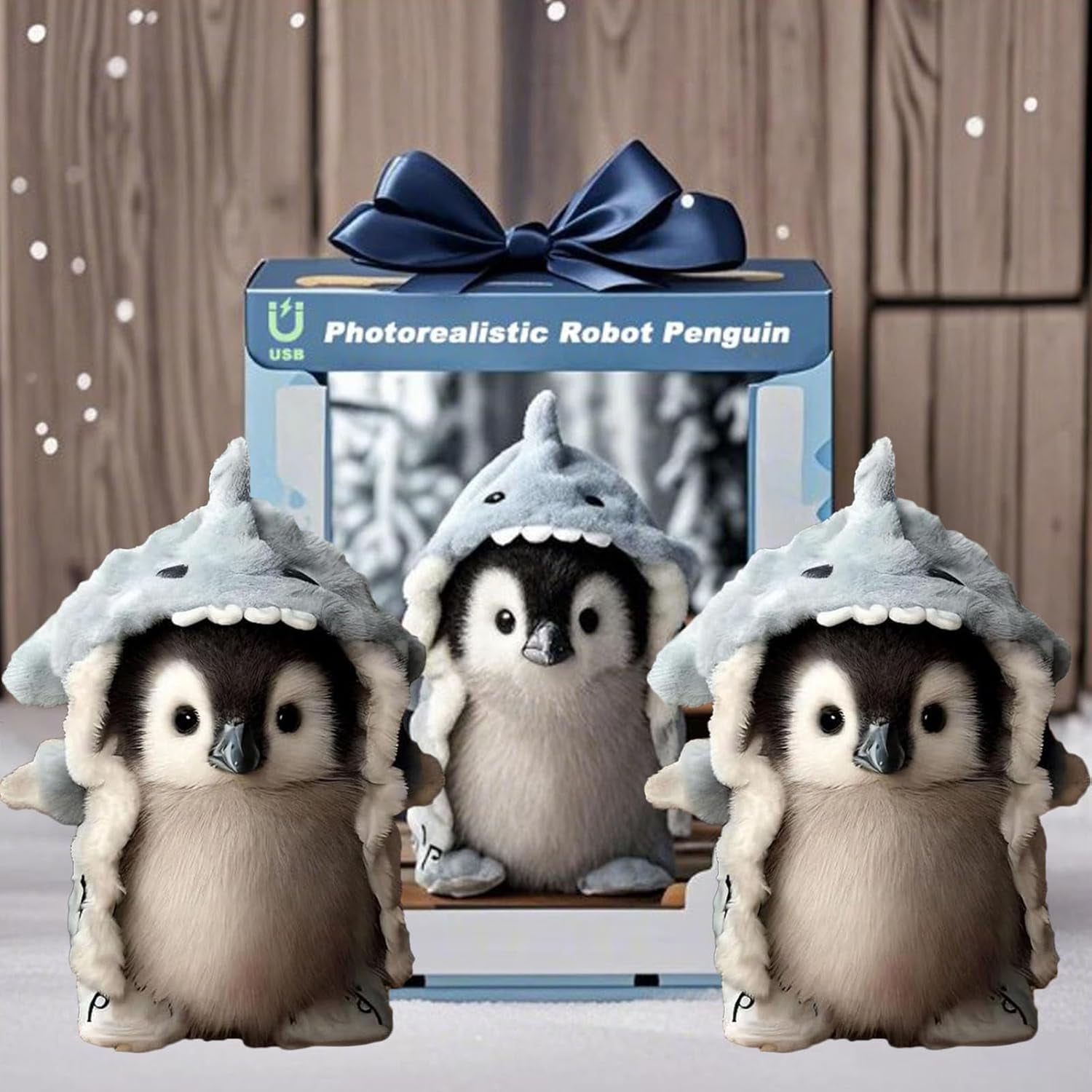 Super Realistic Plush Robot Penguin, My Realistic Pekttridcule ...