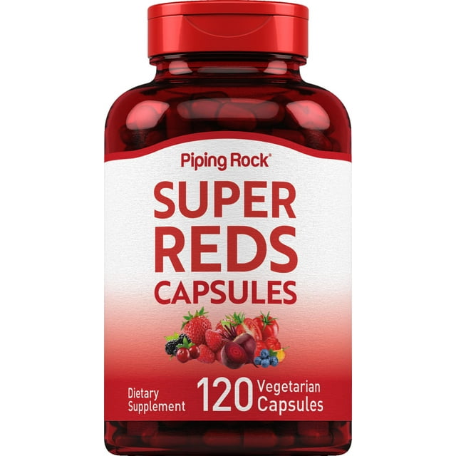 Super Reds Capsules | 120 Count | Superfoods Supplement for Men and ...
