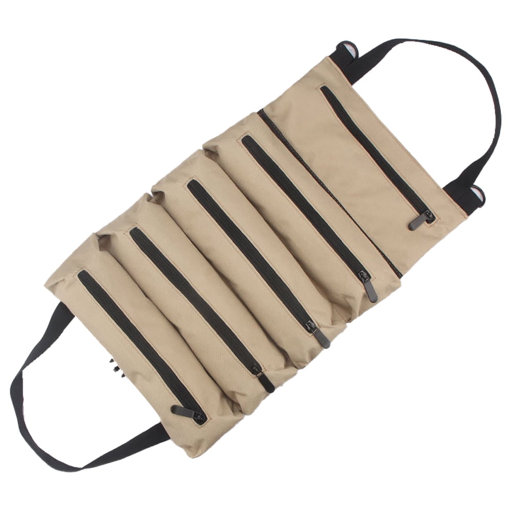 Super Roll Tool Roll,Multi-Purpose Roll Up Tool Bag, Wrench Roll ...