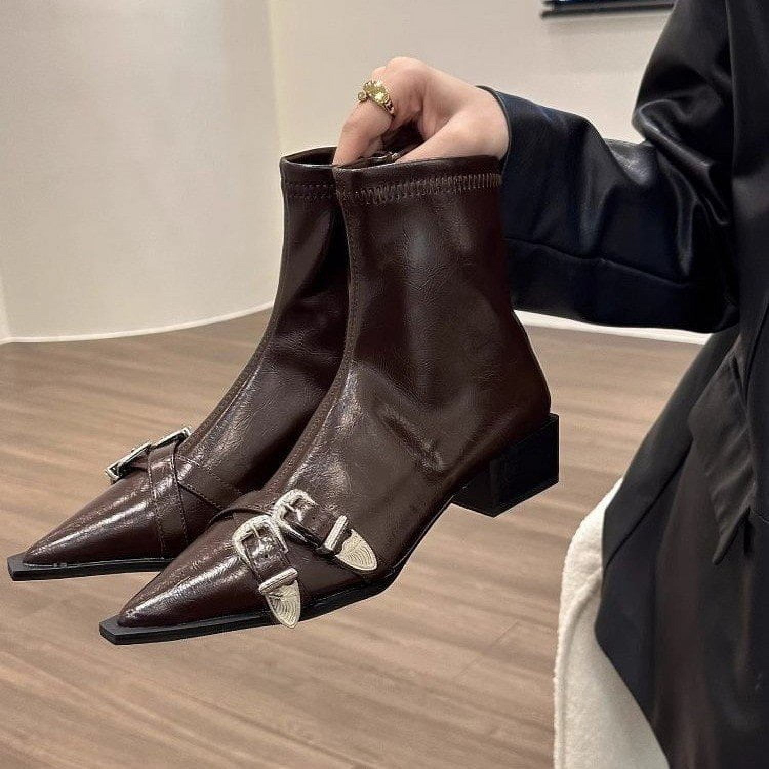 HHH Super Royal! Fried Street Small Boots for Women 2024 New Style with ...