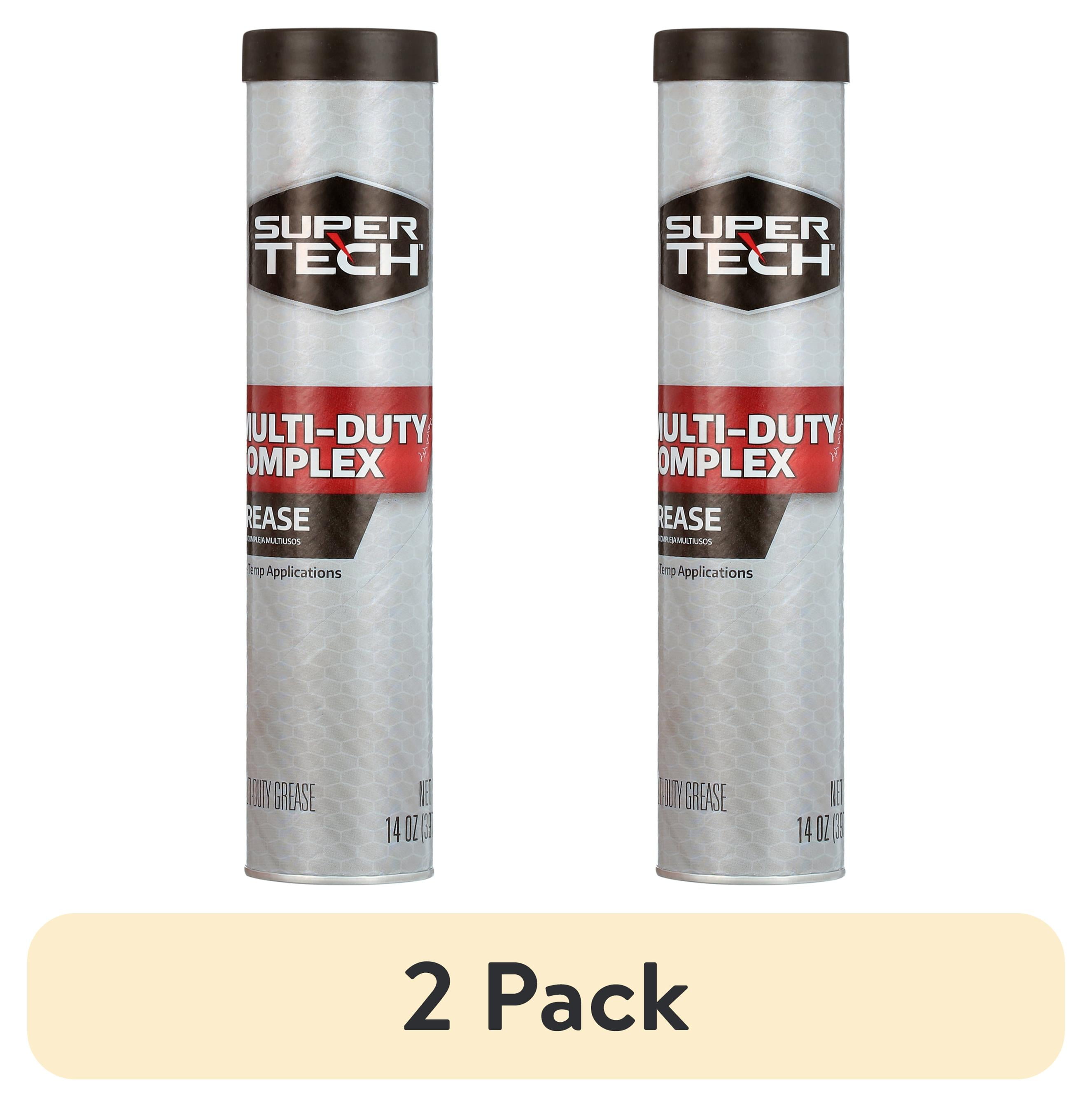 (2 pack) Super S Multi-Duty Complex Grease Tube, 14 oz - Gray - Walmart.com