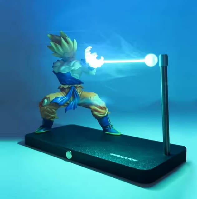 Super Saiyan Magnetic Touch Night Light, Dragon Ball Z Goku Action ...