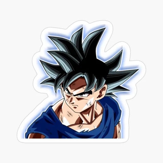 Super Saiyan Ultra Instinct Sticker For Car, Truck Sticker Phone Decal ...