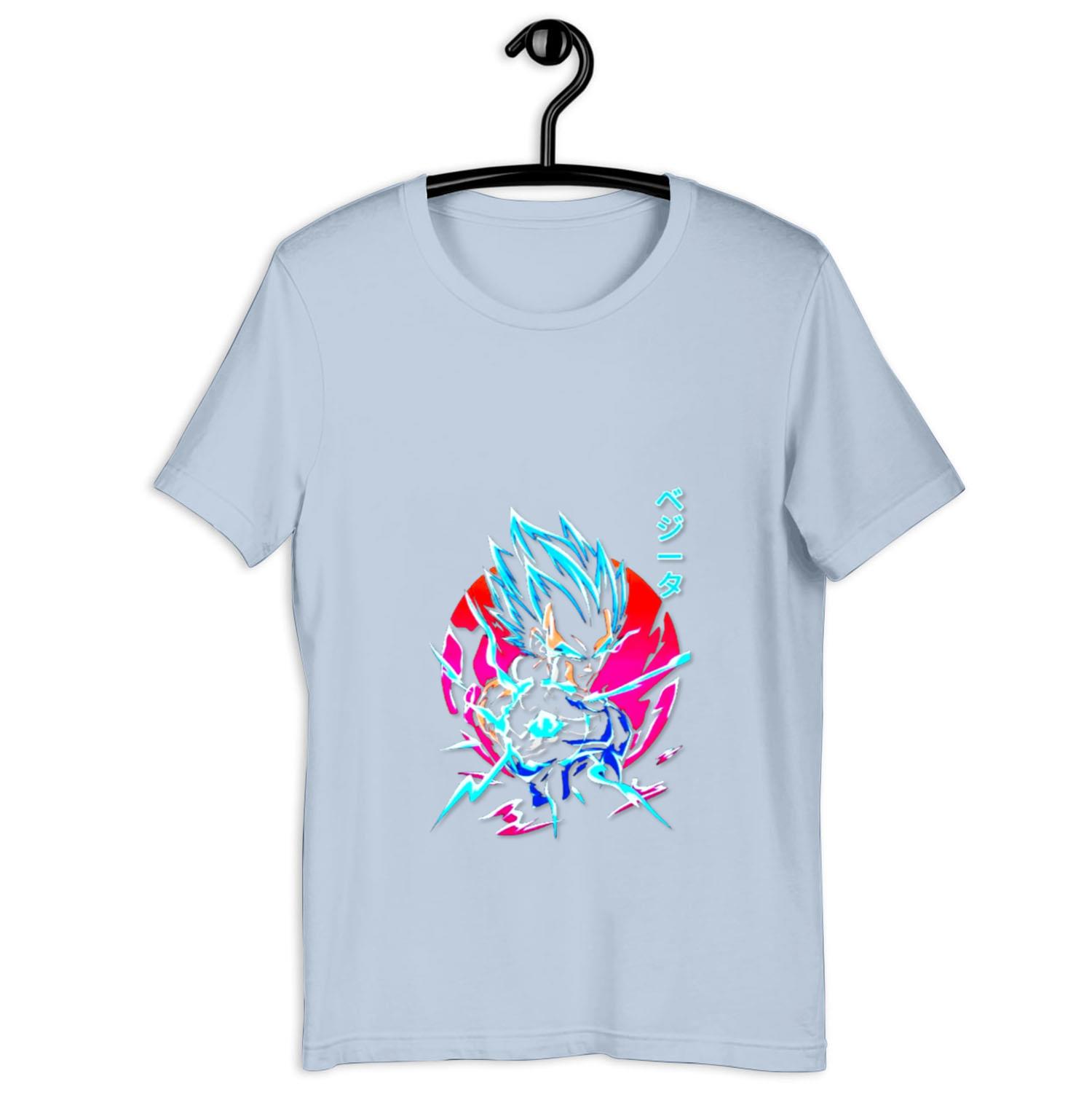 Super Saiyan Vegeta 5 Essential T-Shirt-removebg-preview - Walmart.com
