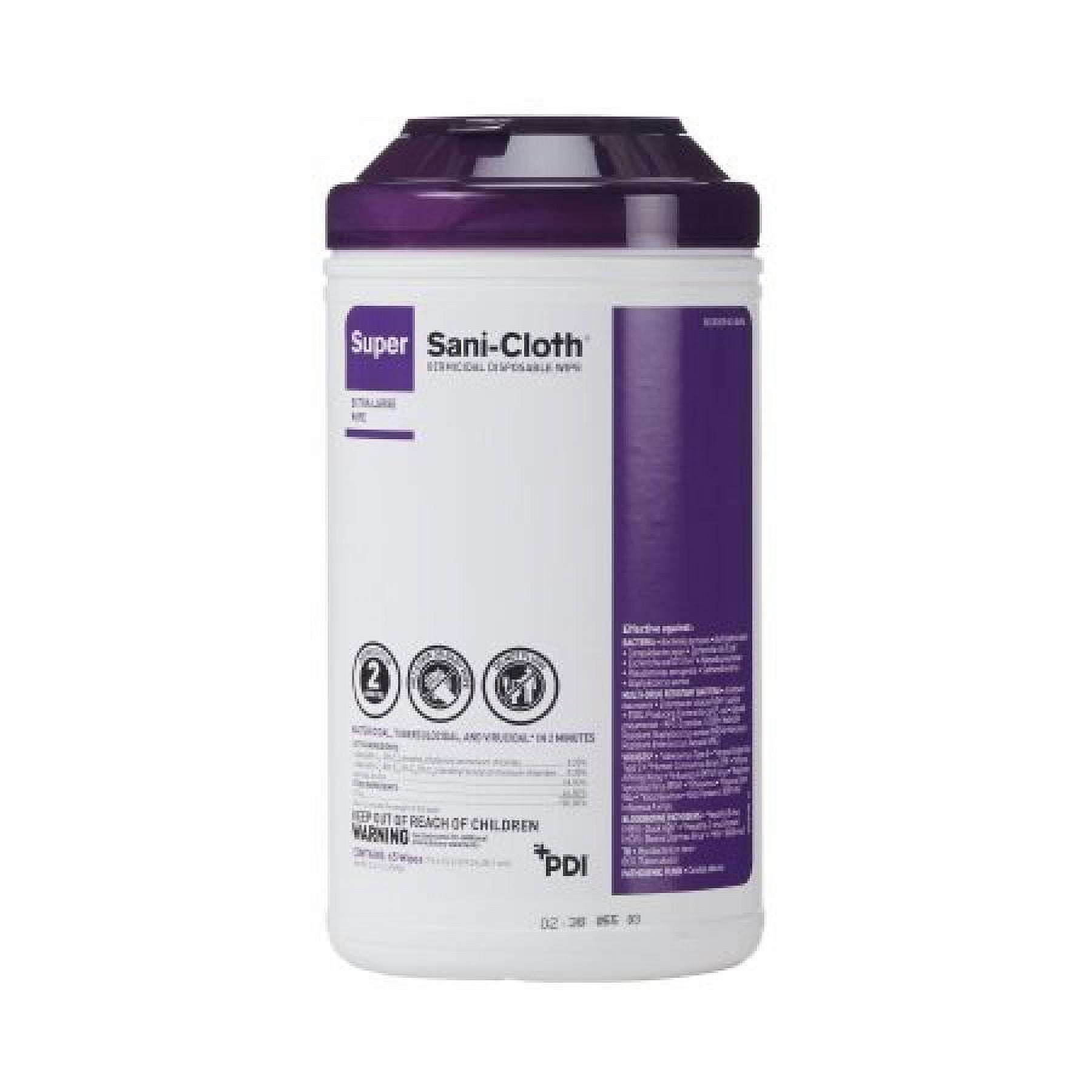 Super Sani-Cloth Germicidal Disposable Wipe, 390 Count - Walmart.com
