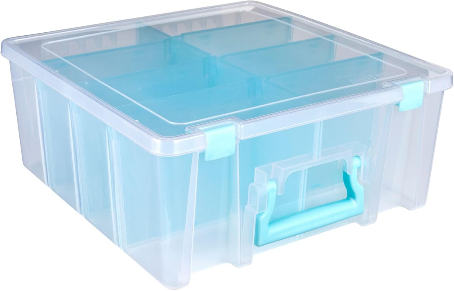 Super Satchel Double Deep Compartment Box - Art Storage with Removable ...