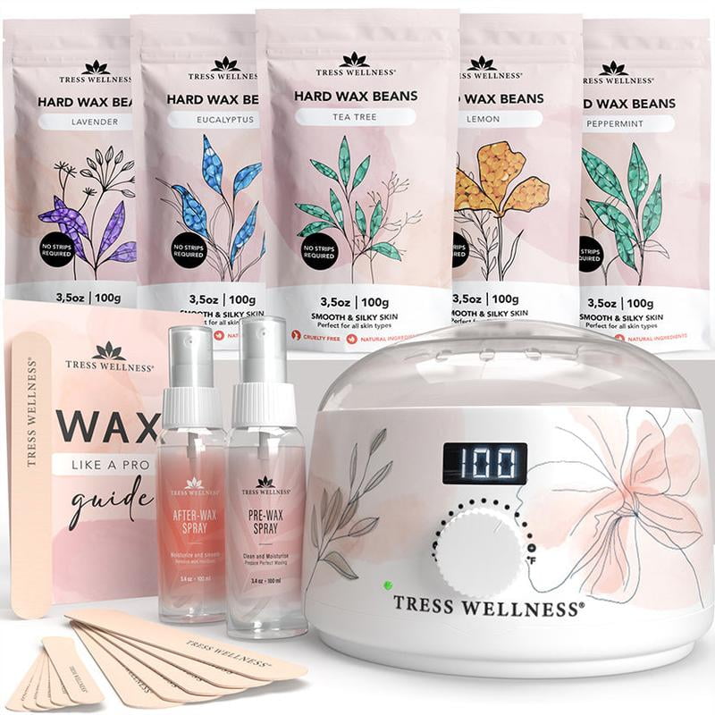 Super Saver Wax Kit by Tress Wellness | Armpit, Face, Brazilian ...