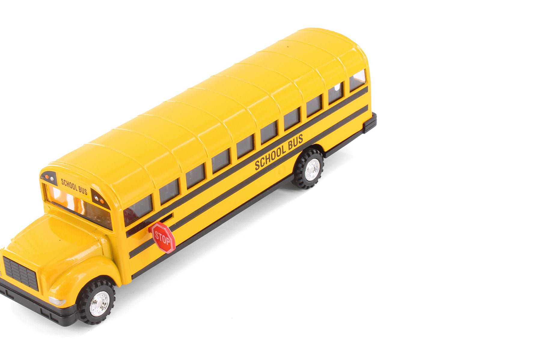 Super School Bus, Yellow - ModelToyCars 9948/4D - 8.5" Scale Diecast ...