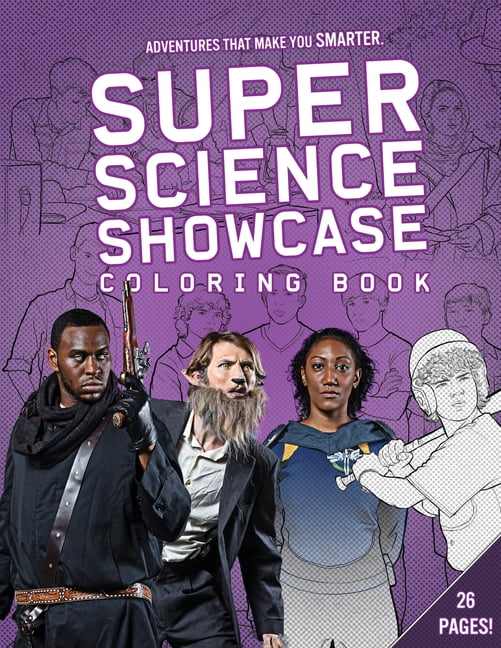 Super Science Showcase Activity: Super Science Showcase : Coloring Book ...