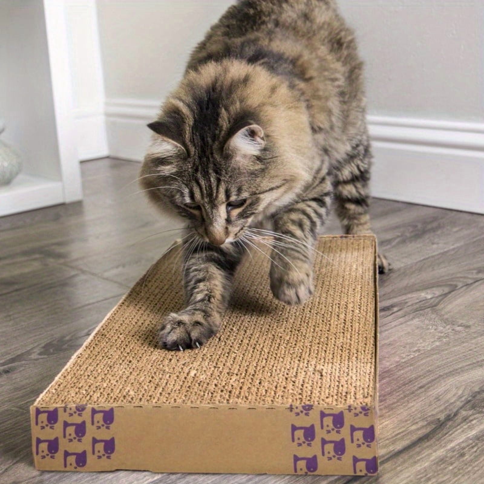 Super Scratcher+ Heavy-Duty Cat Scratching Pad - with Pet Herb Infusion ...