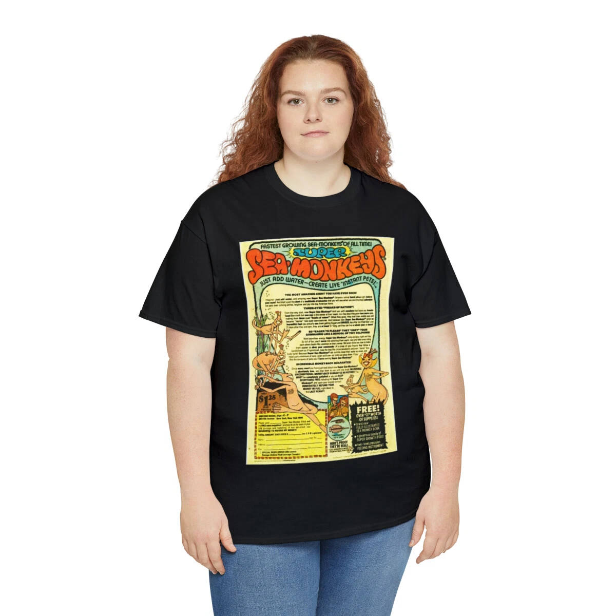 Super Sea Monkeys Comic Book Advertsement Unisex Short Sleeve Tee ...