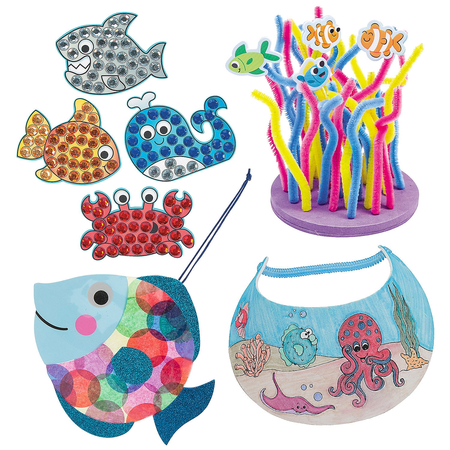 Super Sealife Craft Kit Bulk 48 Pc - Walmart.com