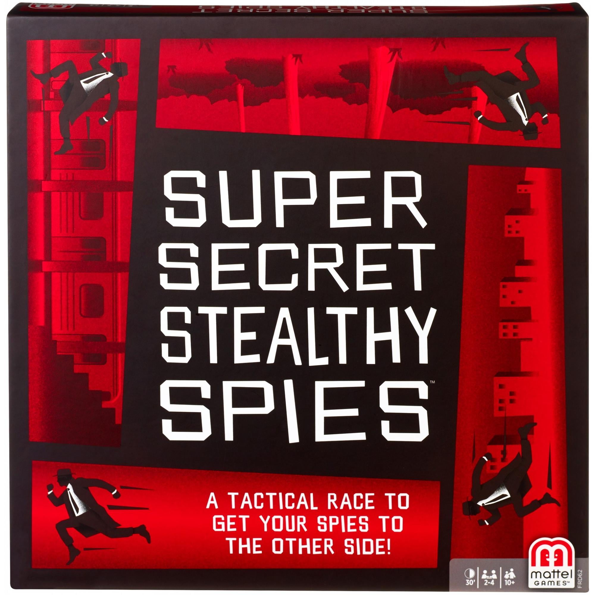 Super Secret Stealthy Spies Game for 2-4 Players Ages 10Y+ - Walmart.com