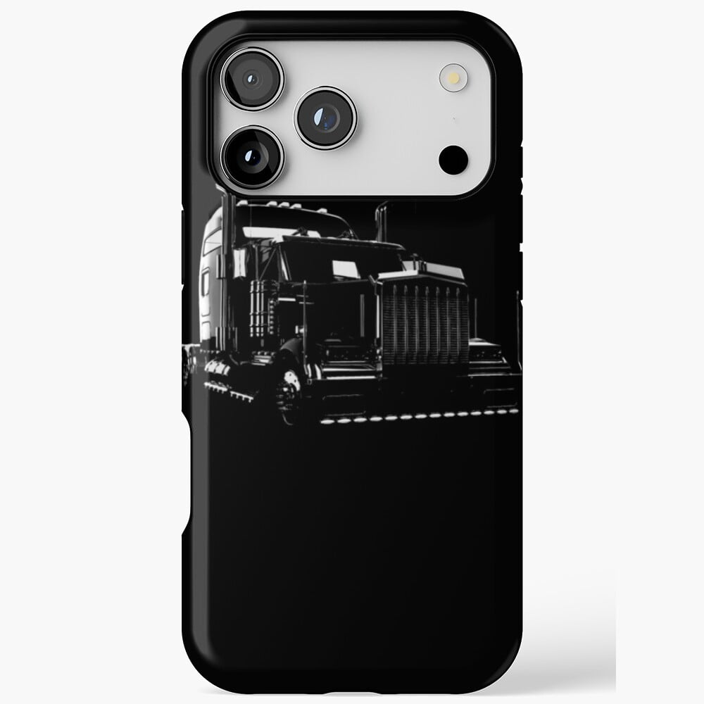 Super Semi Truck Big Rig Art iPhone Case 17 through 11 Pro Max ...