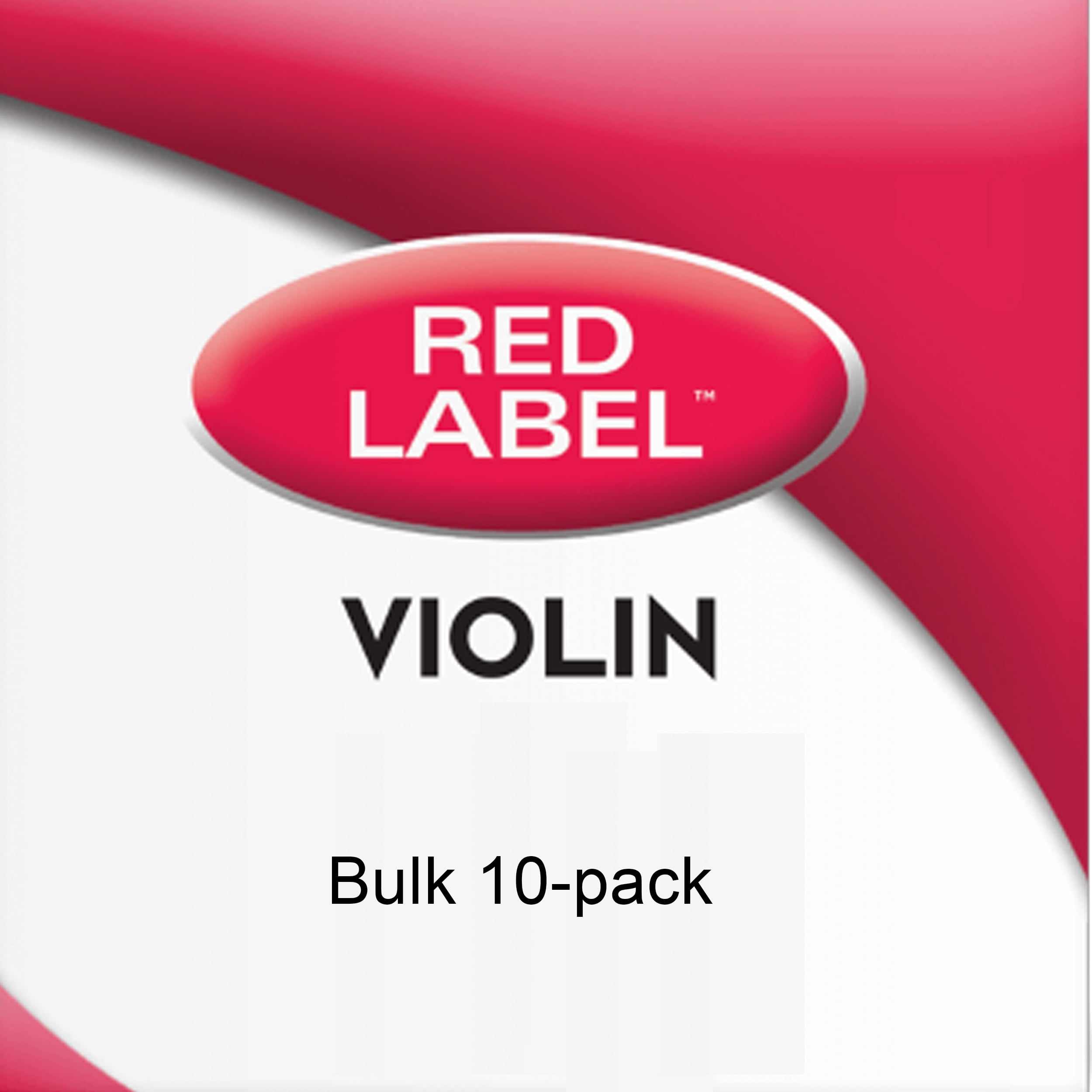 Super Sensitive Bulk Red Label Violin D Single String 1/2 Medium Bulk ...