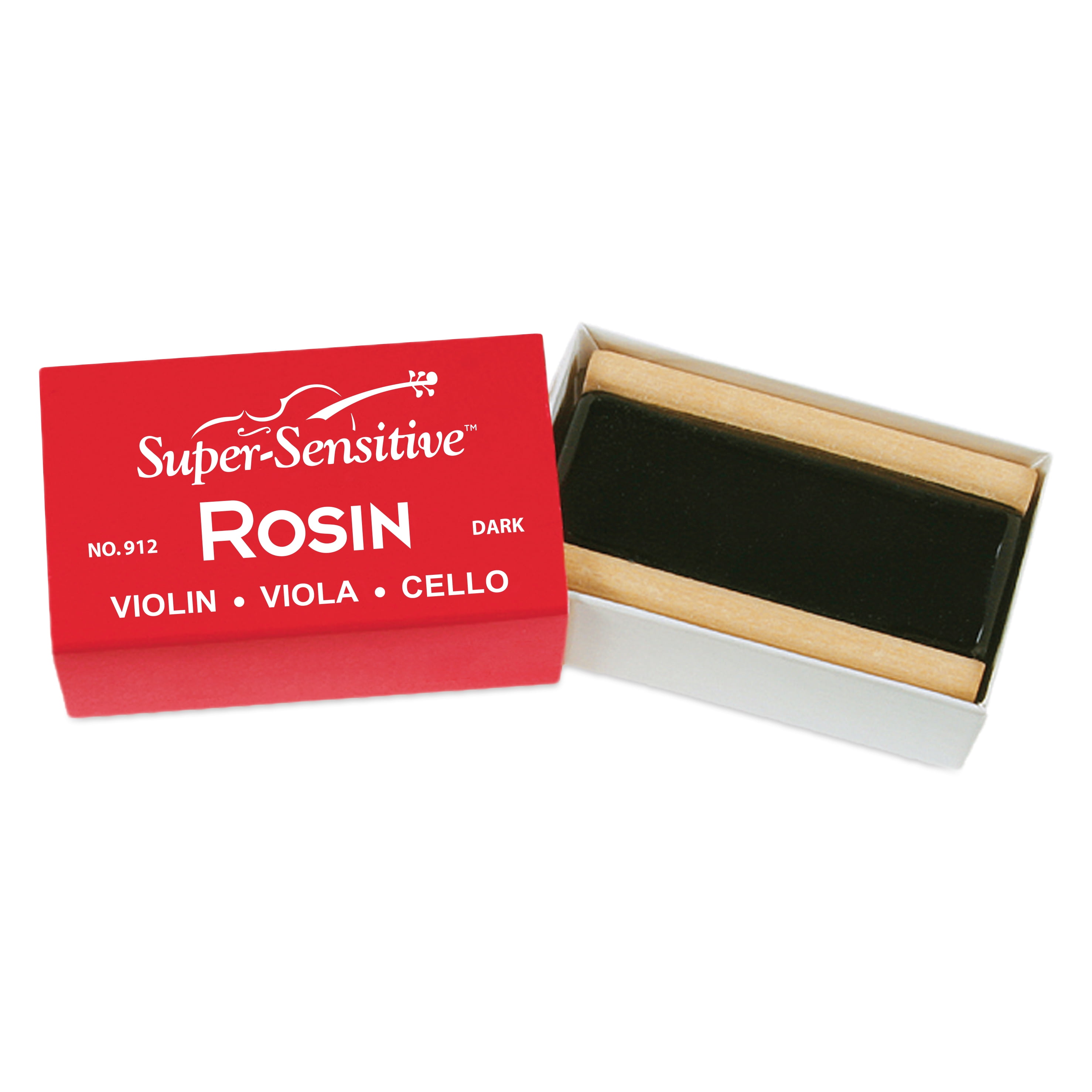 Super-Sensitive Dark Rosin for Violin / Viola / Cello 12 pack - Walmart.com