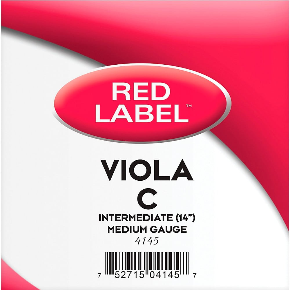Super Sensitive Red Label Series Viola C String 14 in., Medium ...
