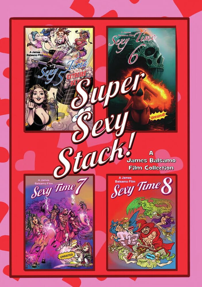 Super Sexy Stack Sexy Time 5 8 Dvd James Balsamo Tabitha Stevens