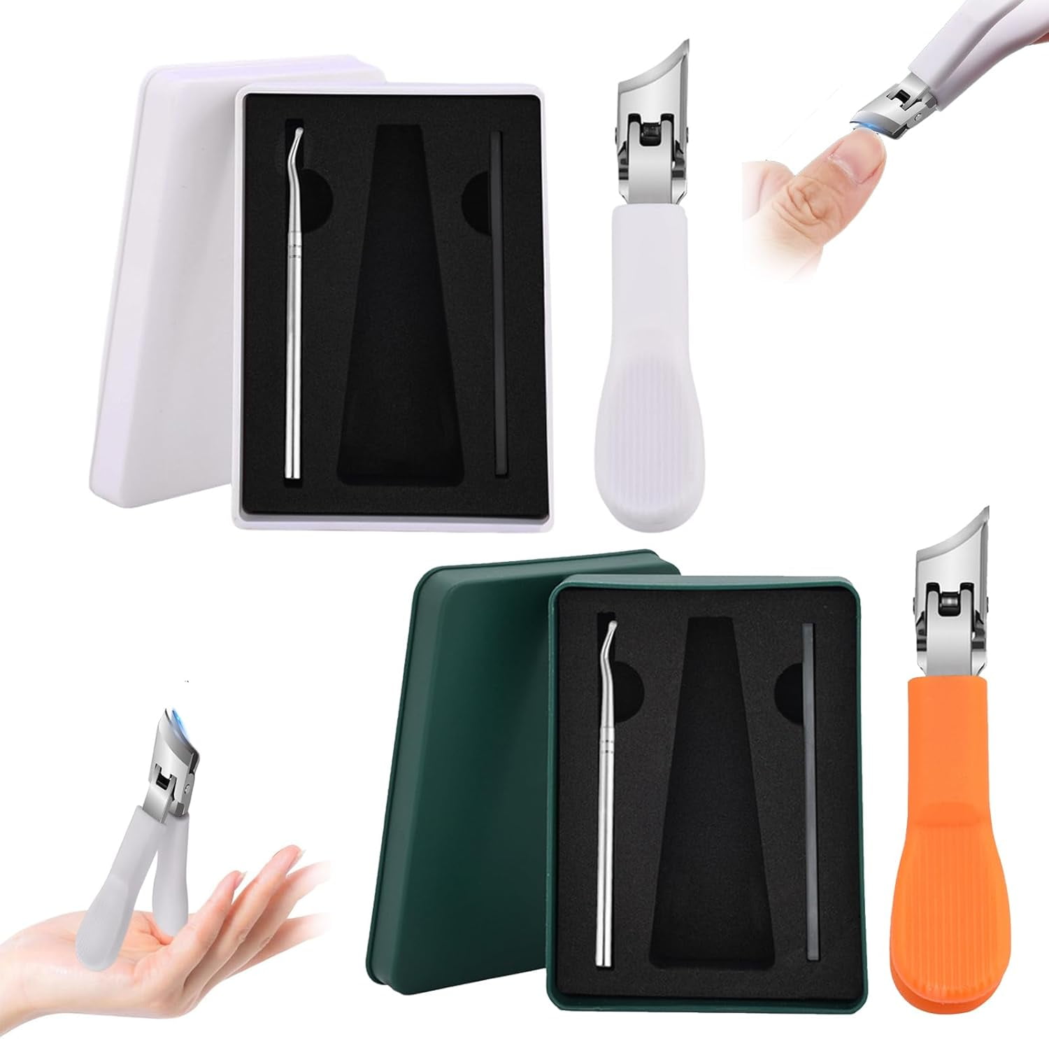 Super Sharp Oblique Nail Clippers, 2025 Three Sets of Eagle Beak ...