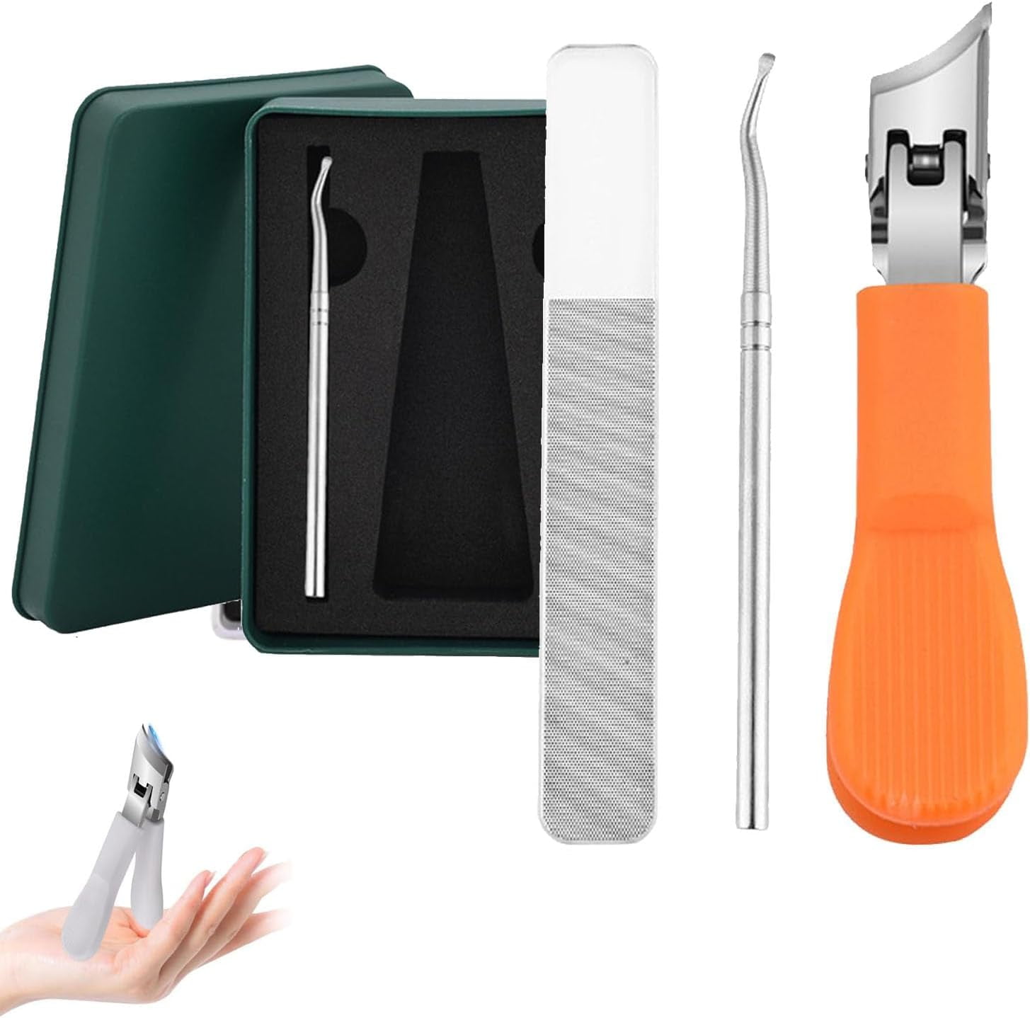 Super Sharp Oblique Nail Clippers, Sets of Eagle Beak Beveled Nail ...