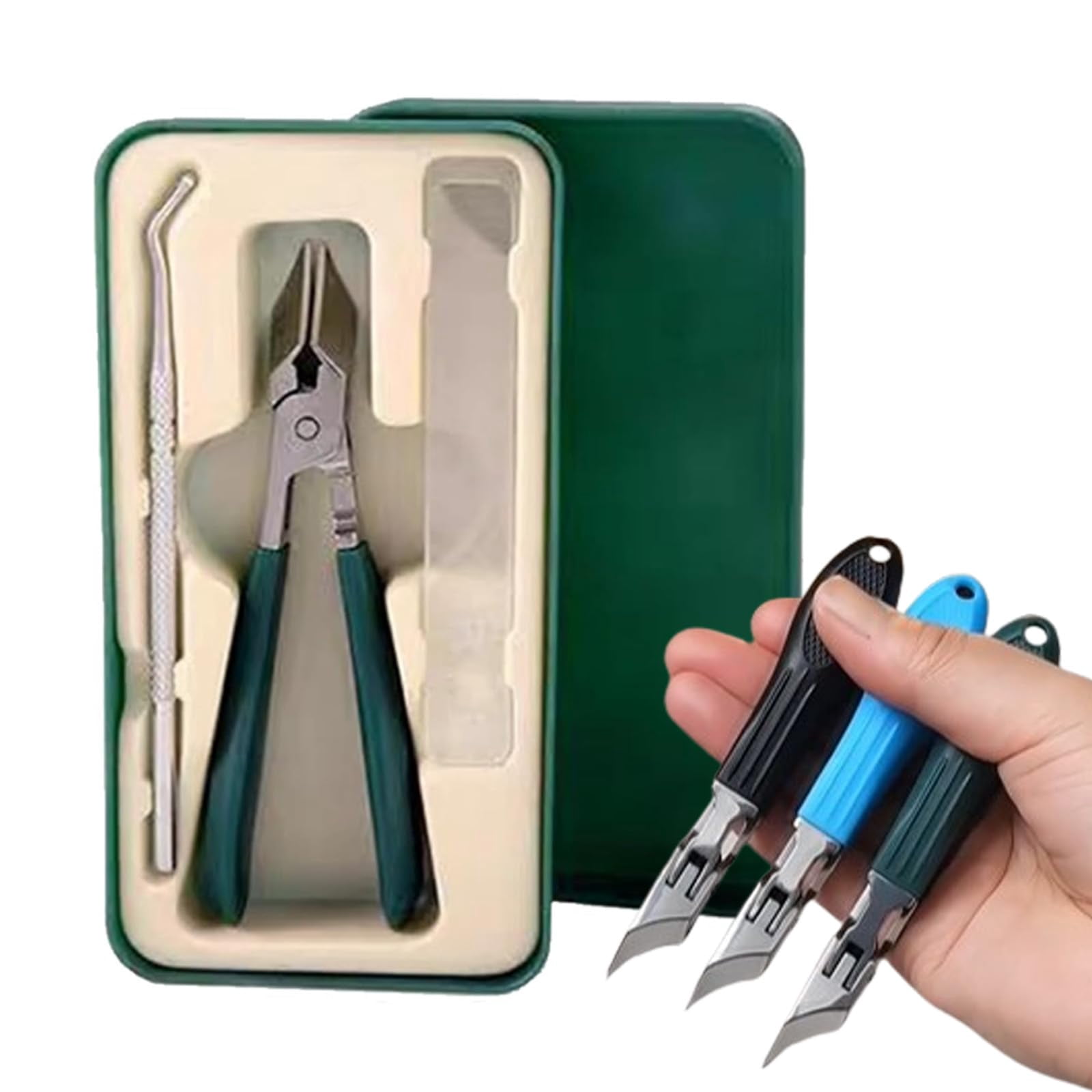 Super Sharp Oblique Nail Clippers, Wide Jaw Opening Anti-Splash Slanted ...