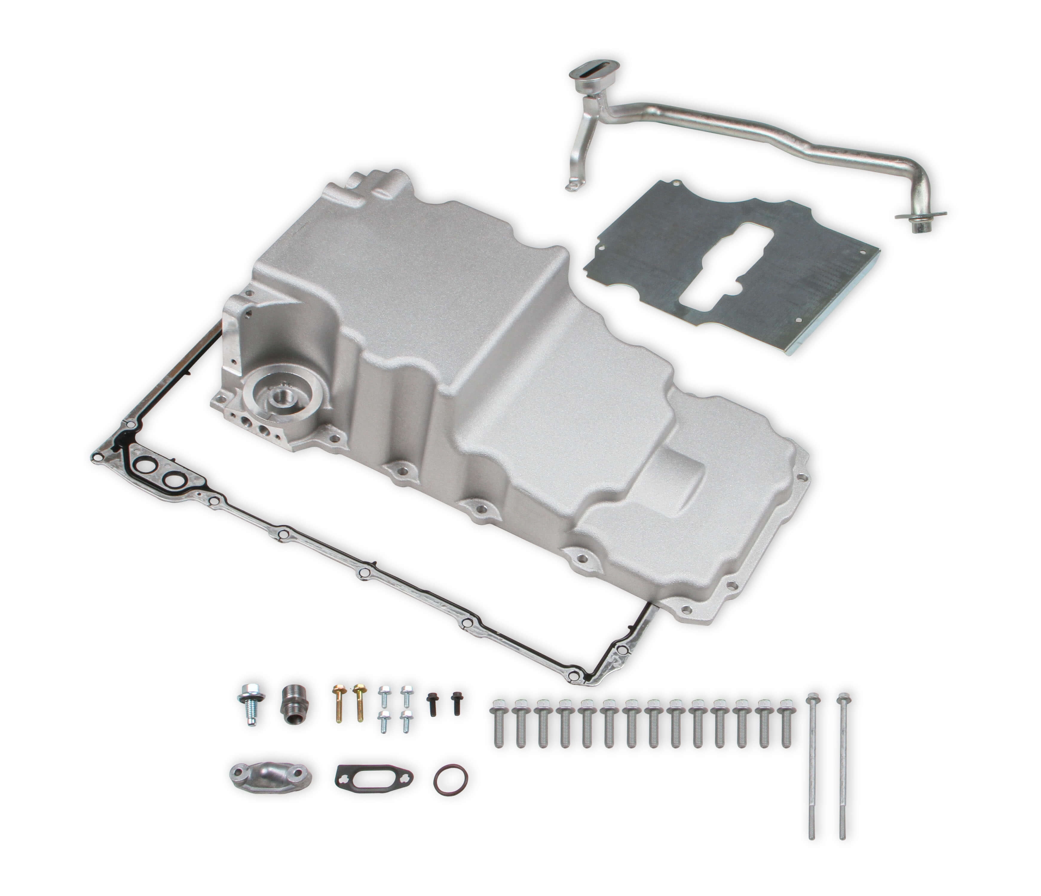 Super Shops LS High Tuck Retro-fit Oil Pan - Natural Cast Finish ...