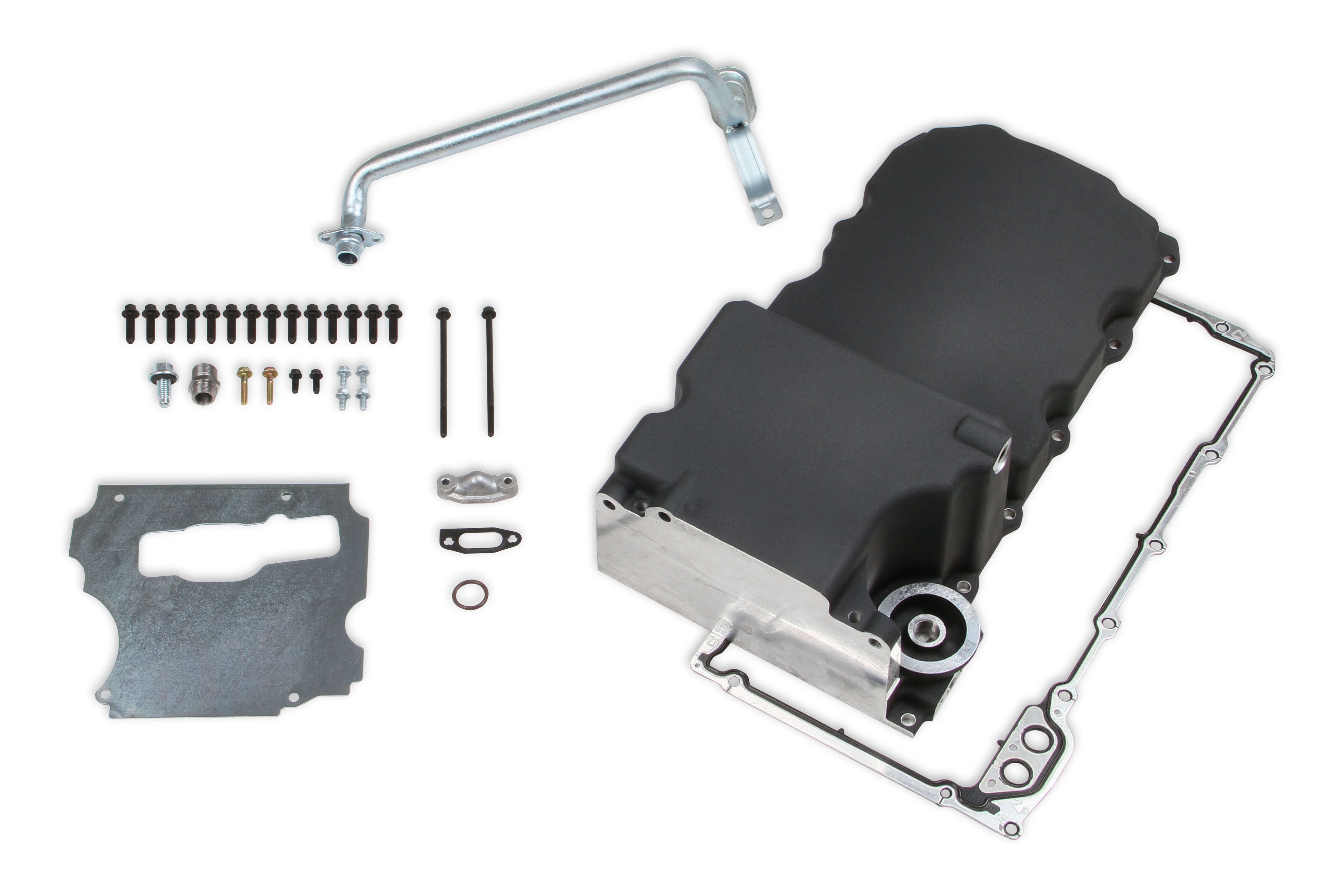Super Shops LS Retro-fit Oil Pan - Black Finish - Walmart.com