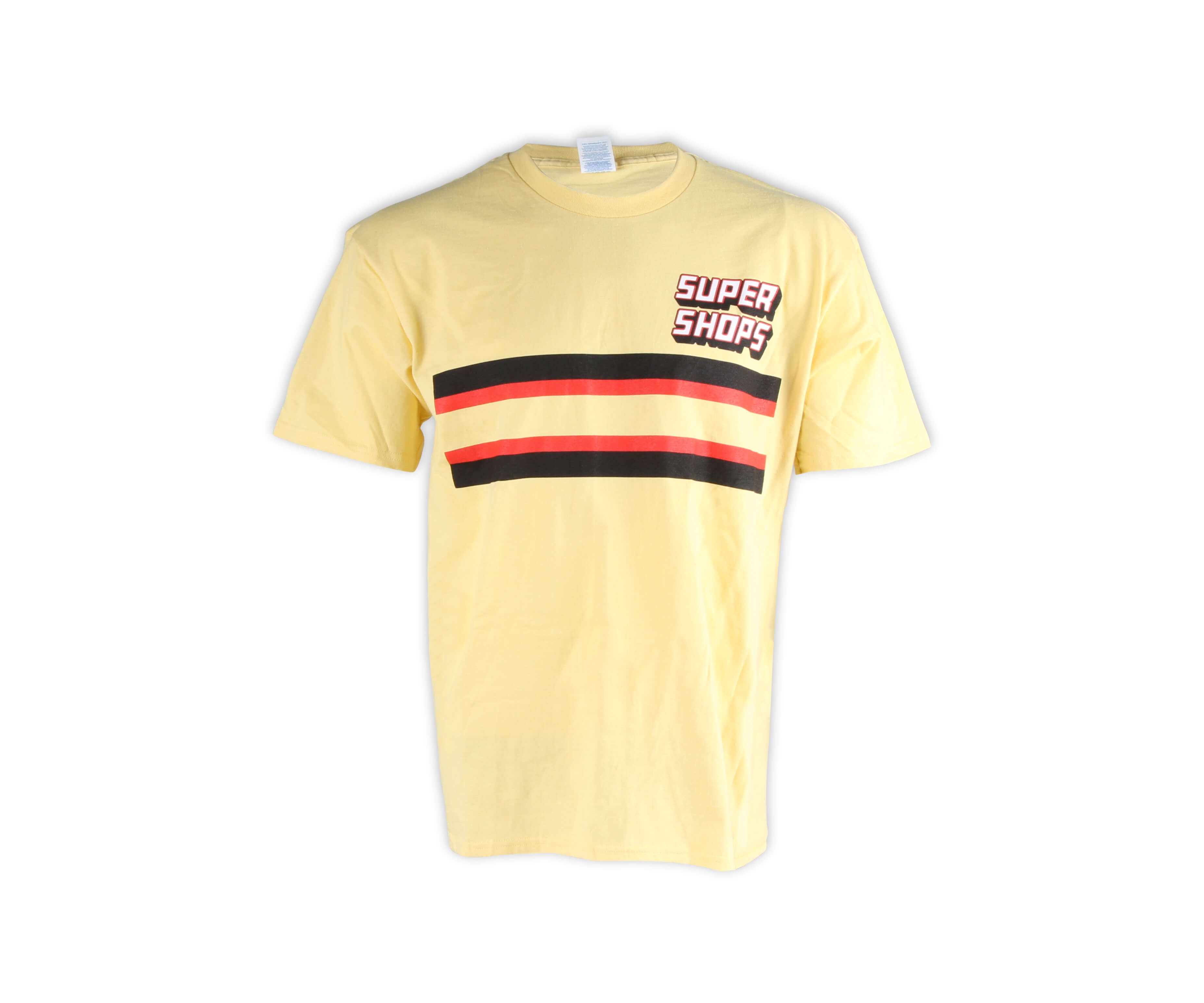 Super Shops SST2-XL Retro T-Shirt - Banana Yellow - Adult Extra Large ...