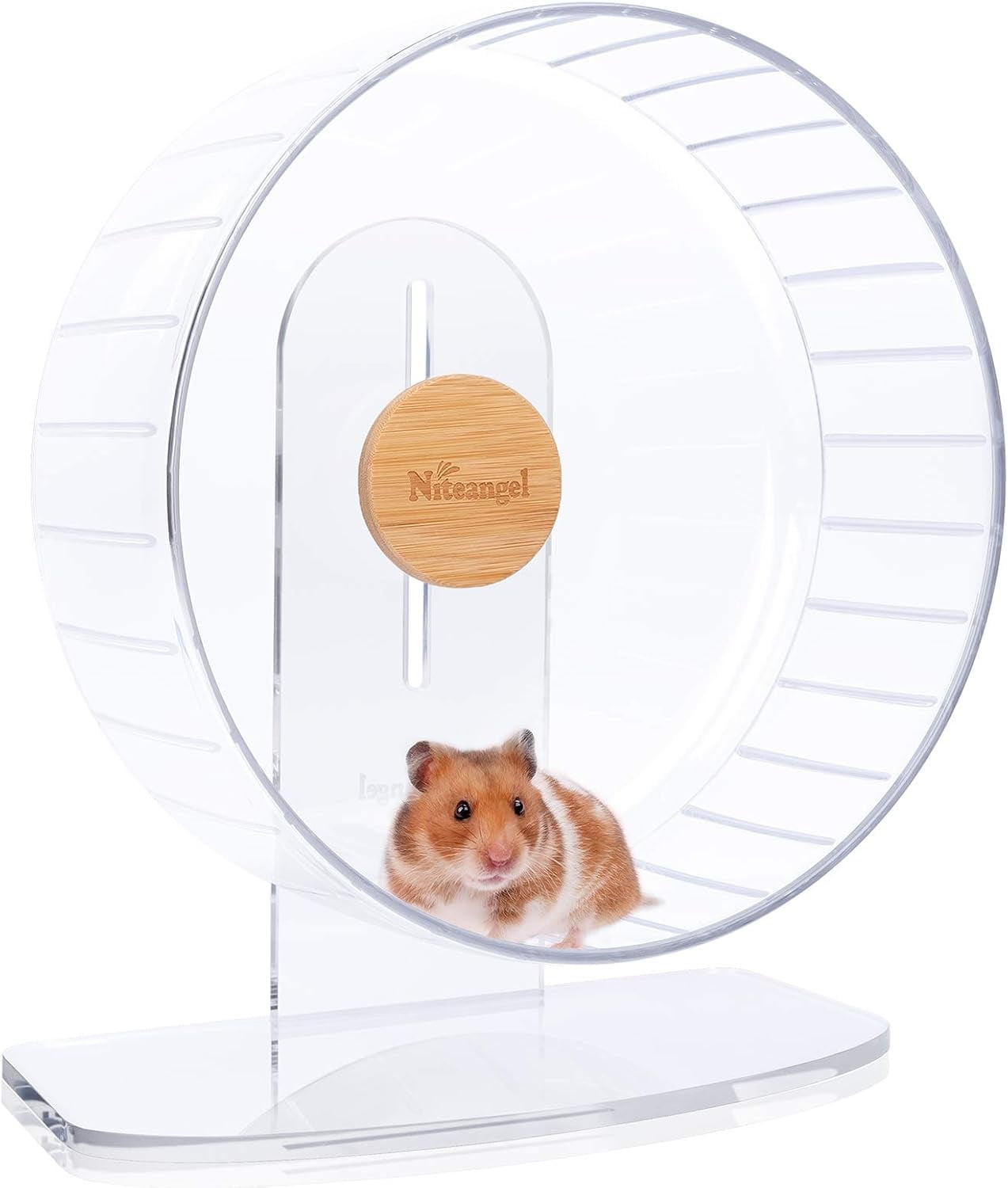 Super-Silent Hamster Exercise Wheels: - Quiet Spinner Hamster Running Wheels with Adjustable ...