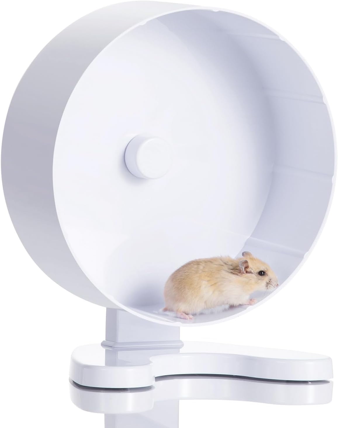 Super Silent Hamster Wheel, 8.5 Inches Small Animal Exercise Wheel for Gerbil, Syrian & Dwarf ...