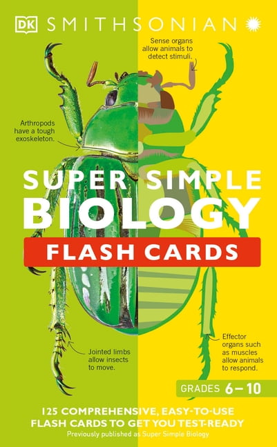 Super Simple Biology Flash Cards - Walmart.com
