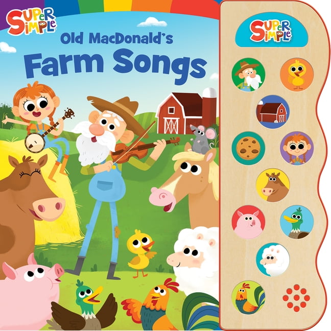 Super Simple Farm Songs, (Board Book) - Walmart.com