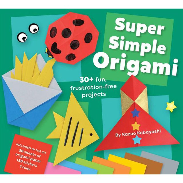 Super Simple Origami : An At-home Activity Kit for Ages 5+ (Paperback ...