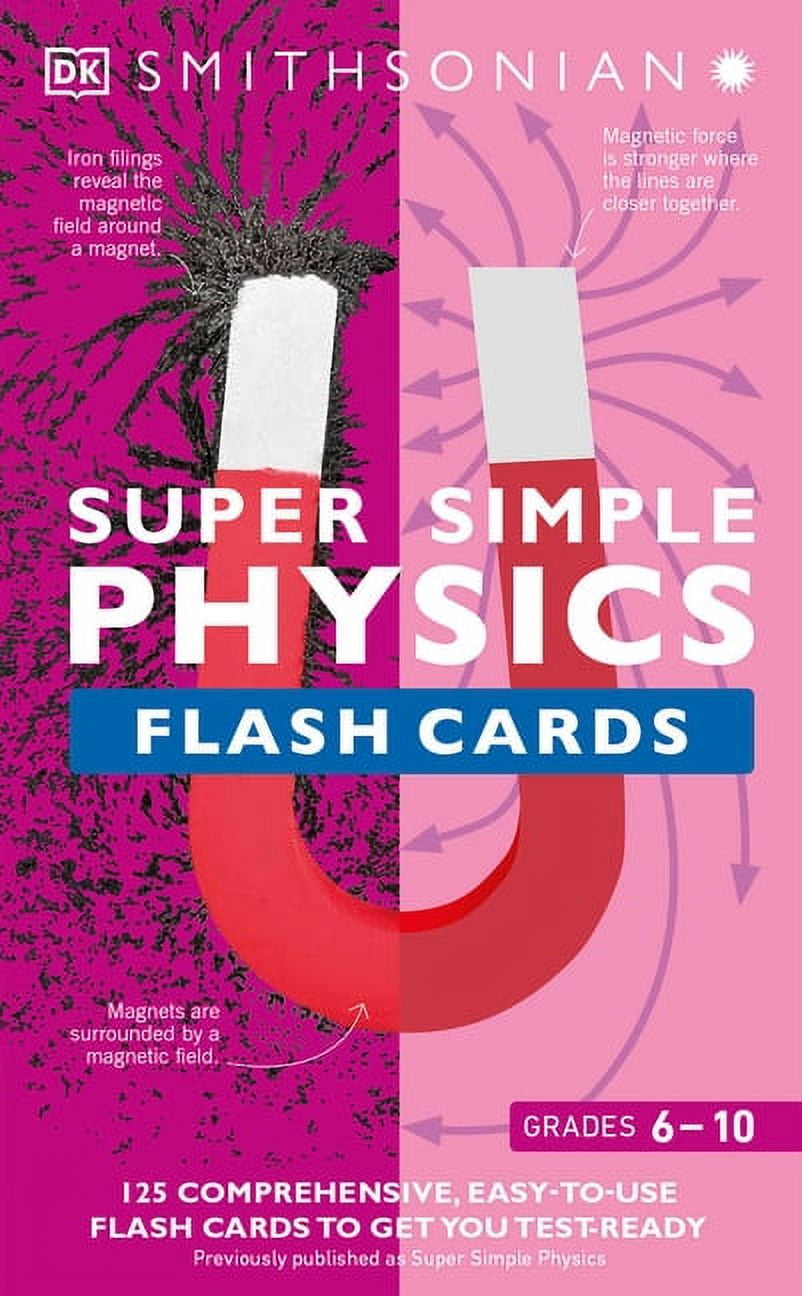 Super Simple Physics Flash Cards, Grades 6-10 : 125 Comprehensive, Easy ...