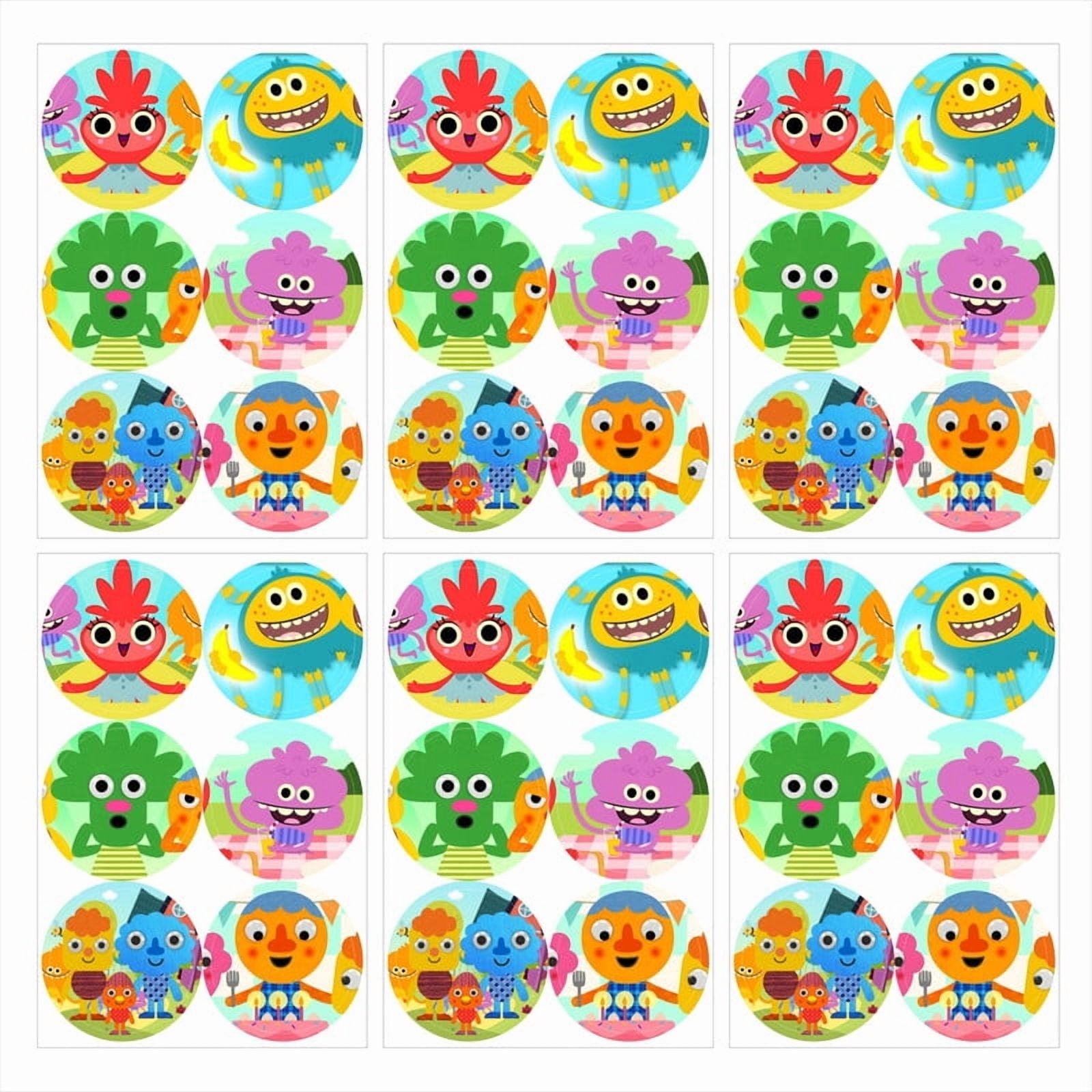 Super Simple Songs Stickers Party Favors Labels Birthday Thank You ...