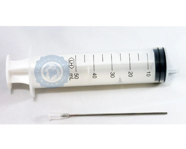 Super Size Syringe For Cartridge Refill Ciss Cis (50 Ml) + Extra Long ...