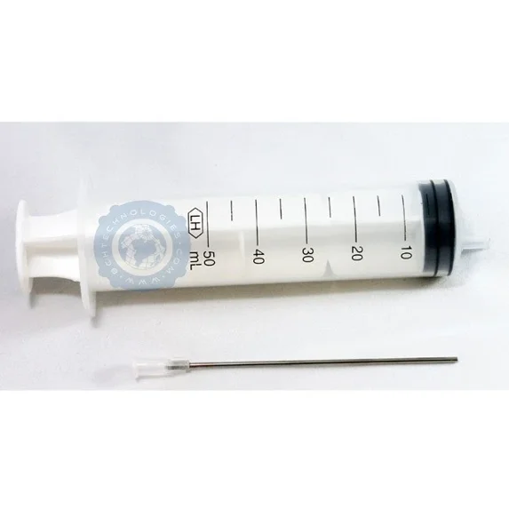 Super Size Syringe For Cartridge Refill Ciss Cis (50 Ml) + Extra Long ...
