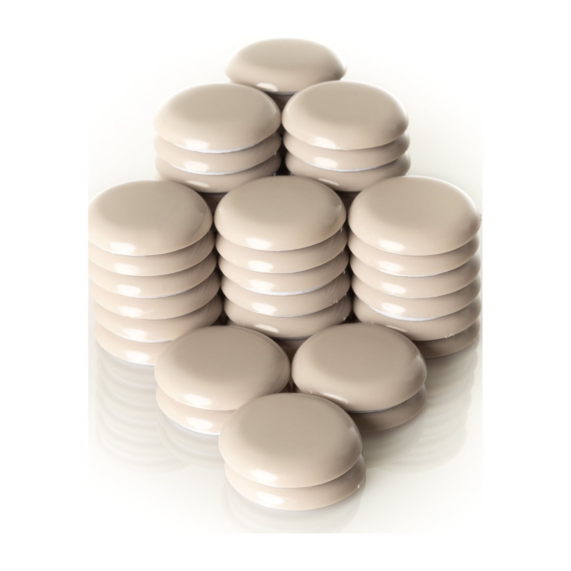 Super Sliders 1 3/4" Round Self-Stick Furniture Sliders for Carpet ...