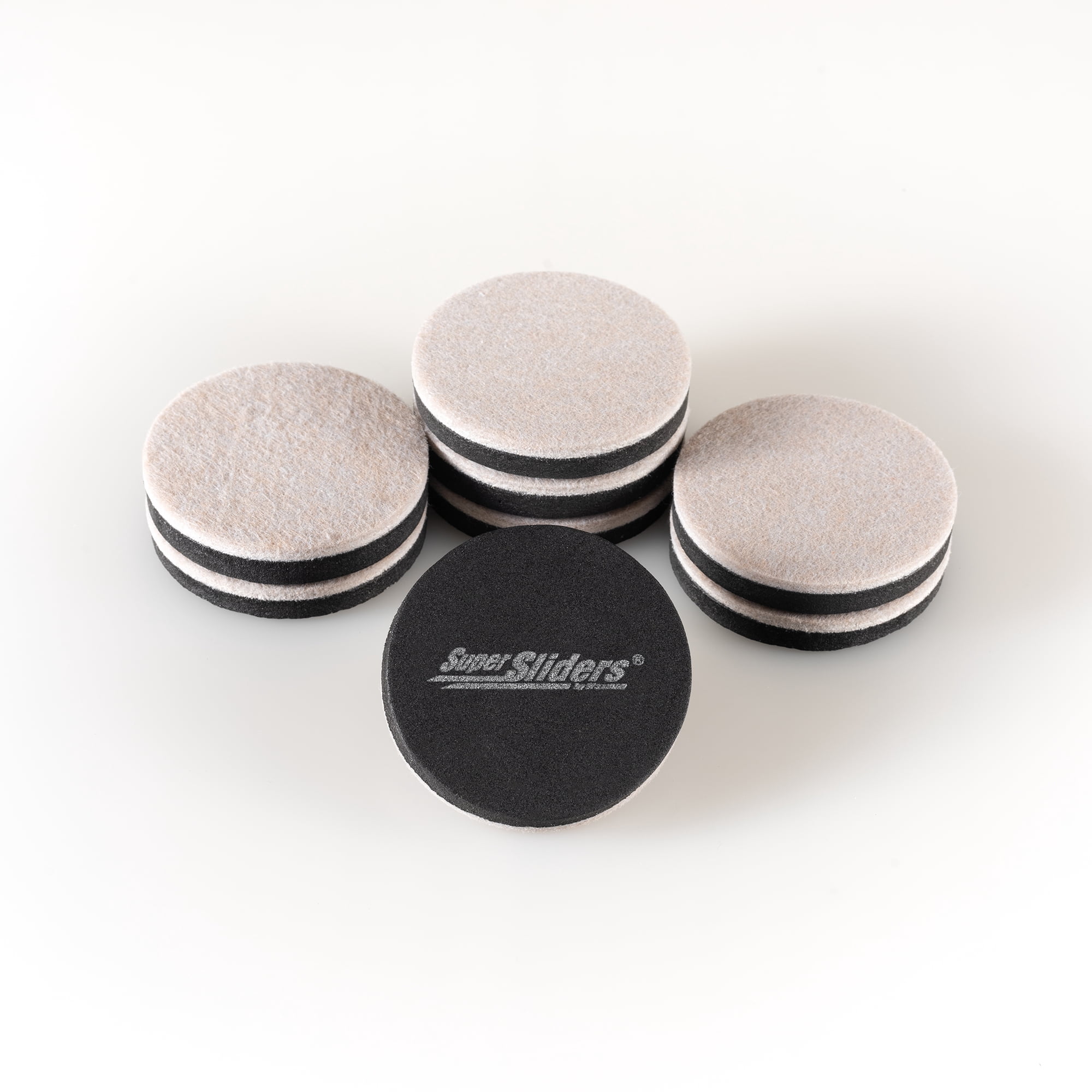 Super Sliders 2 1/2" Reusable Sliders, Wood, Beige (8 Pk) - Walmart.com