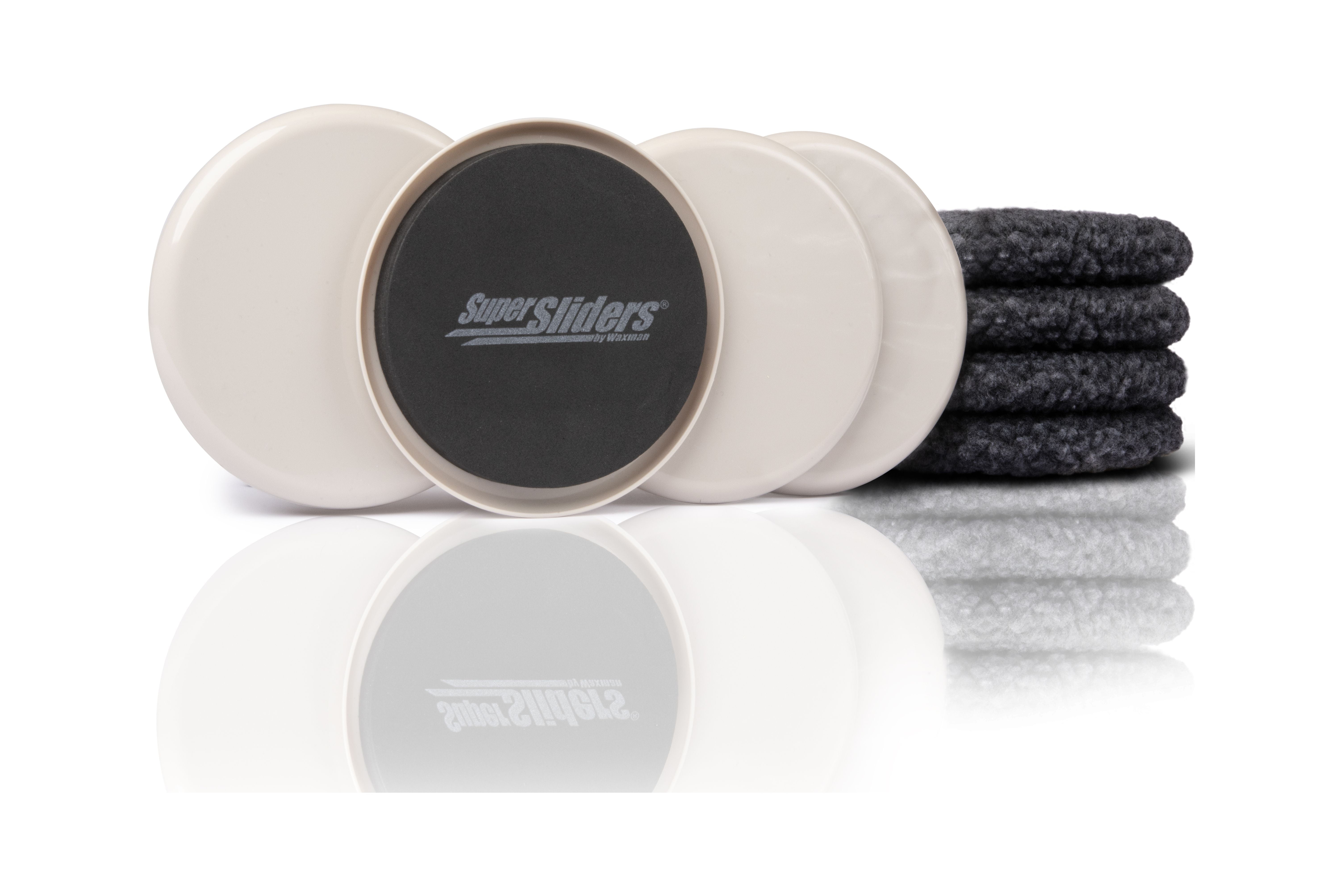 Super Sliders 3 1/2" Reusable Multi-Surface Sliders, Beige (4 Pk ...