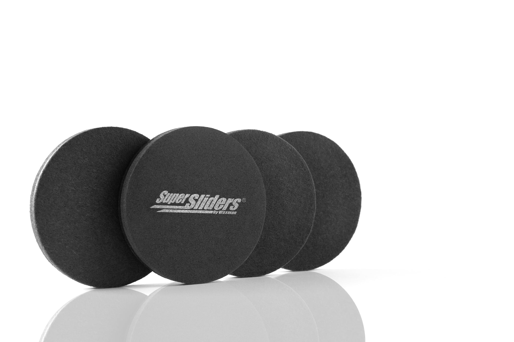 Super Sliders 3 1/2" Round Reusable Furniture for Hard Surfaces ...