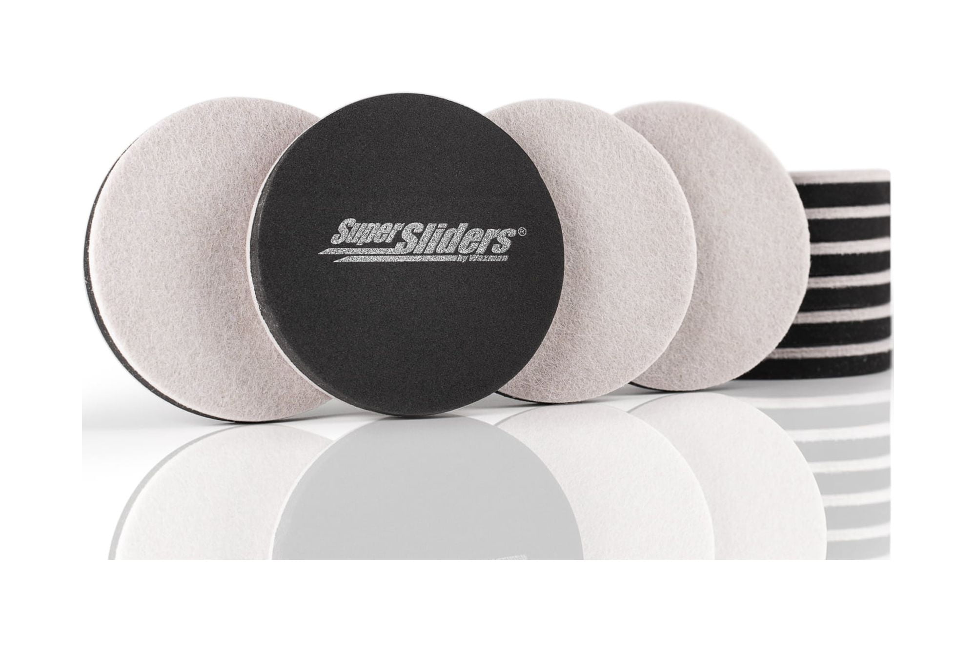 Super Sliders 3 1/2" Sliders, Wood, Beige (8 Pk) - Walmart.com