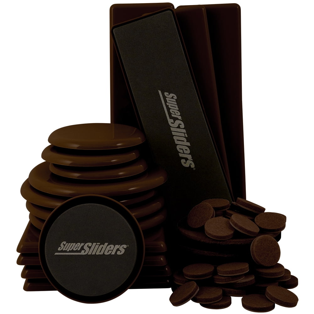 Super Sliders Assorted Reusable Furniture Sliders & Self-Stick Pads ...