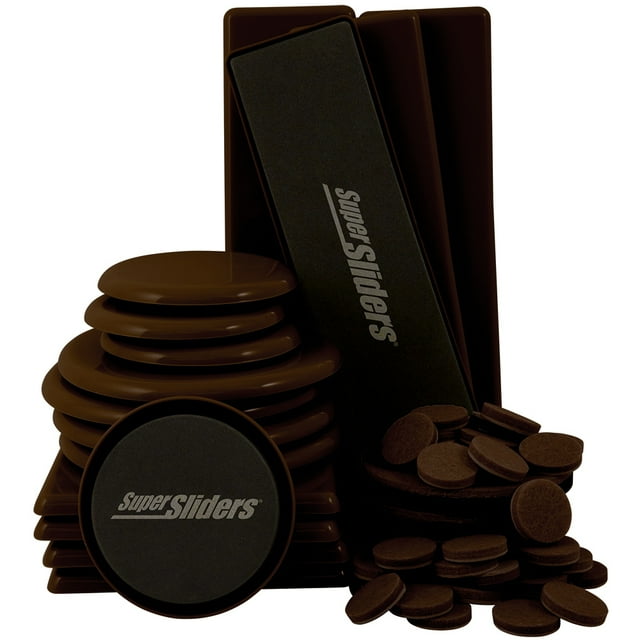 Super Sliders Assorted Reusable Furniture Sliders & Self-Stick Pads ...