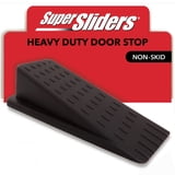 Super Sliders Heavy Duty Non-Skid Door Stop, Rubber Wedge Design for ...