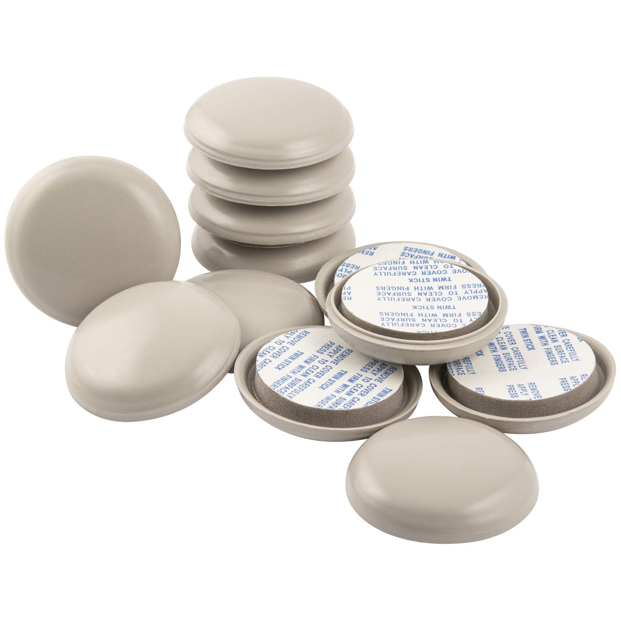 Super Sliders Weather Resistant Outdoor Patio Furniture Sliders- Round ...