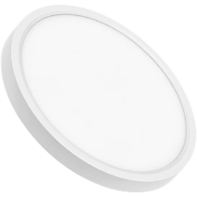 Super Slim 12" LED Ceiling Lights (3000LM) - Dimmable, 5000K CCT, 24W ...