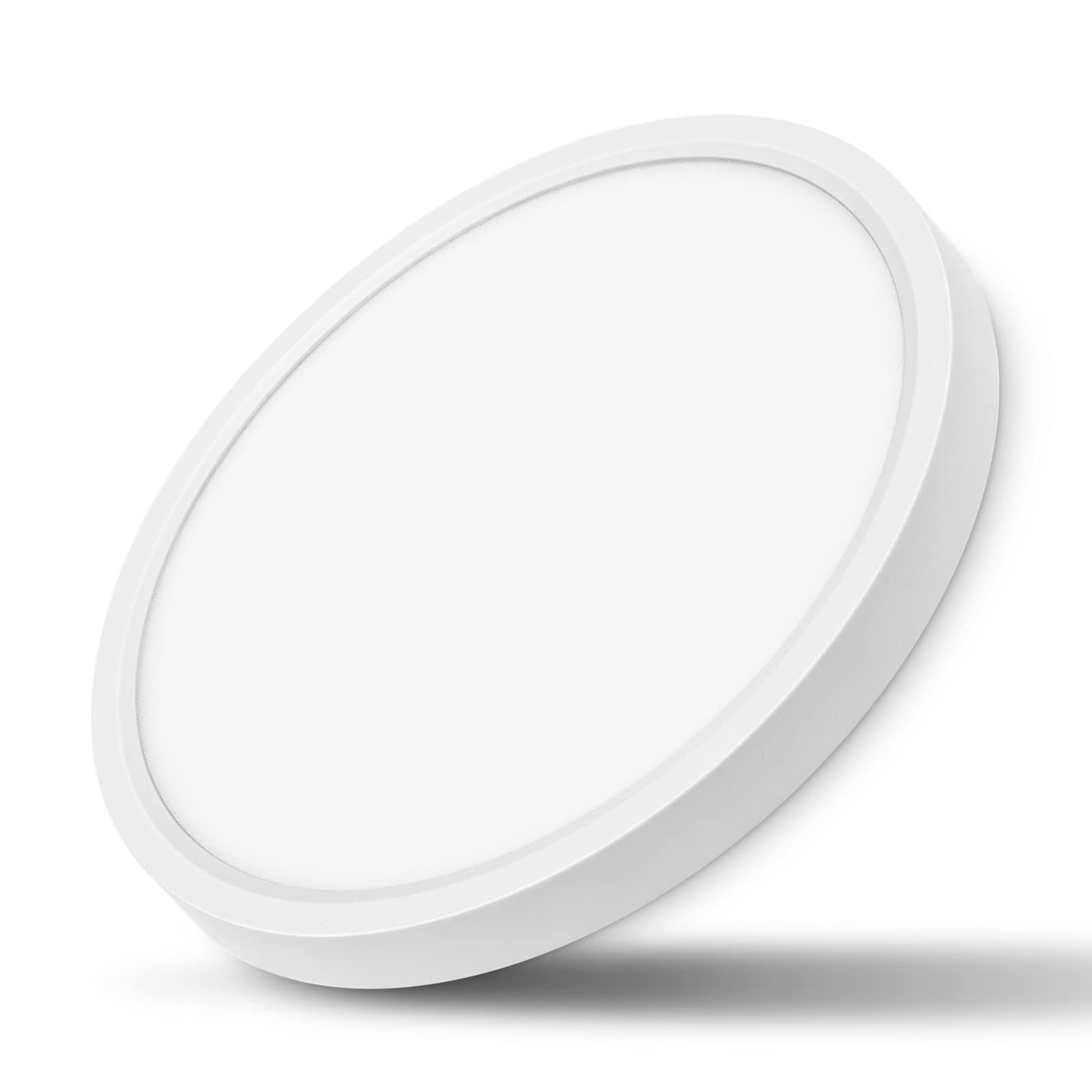 Super Slim 12" LED Ceiling Lights (3000LM) - Dimmable, 5000K CCT, 24W ...