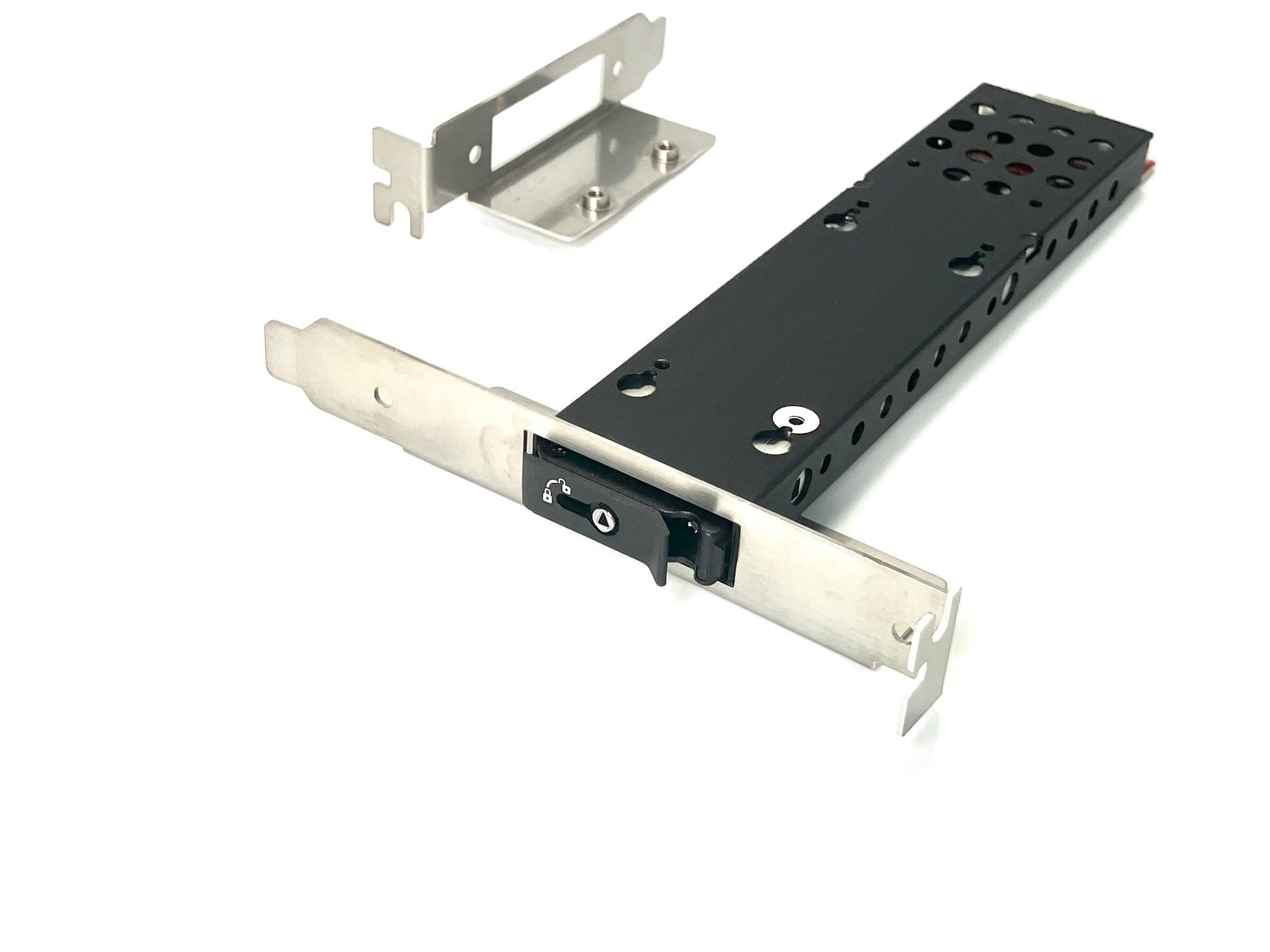 Super Slim for PCIe Slot M2 NVMe Gen 4 Compact SlimSAS IO with Brackets ...