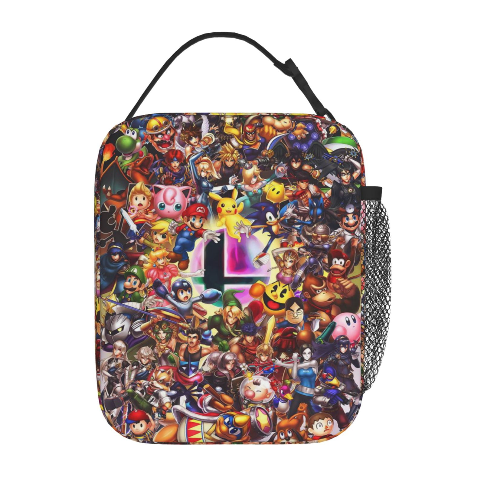 Super Smash Bros -01 Insulated Lunch Bag For Women/Men, Lunch Tote ...
